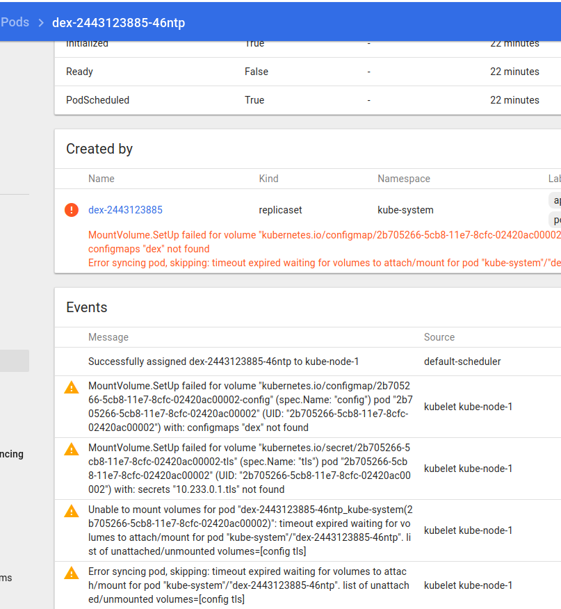 Make Events Display Consistent With Kubectl · Issue 2075 · Kubernetesdashboard · Github