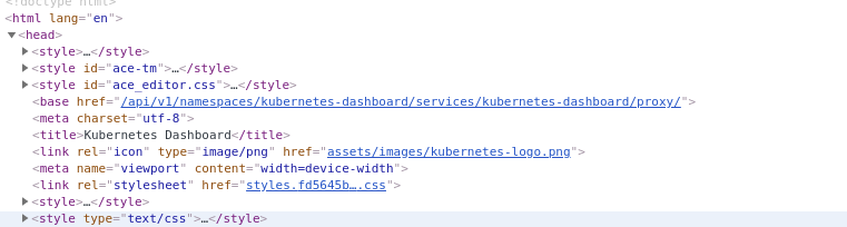 Proxying the dashboard on a sub path broken · Issue #5017 · kubernetes ...