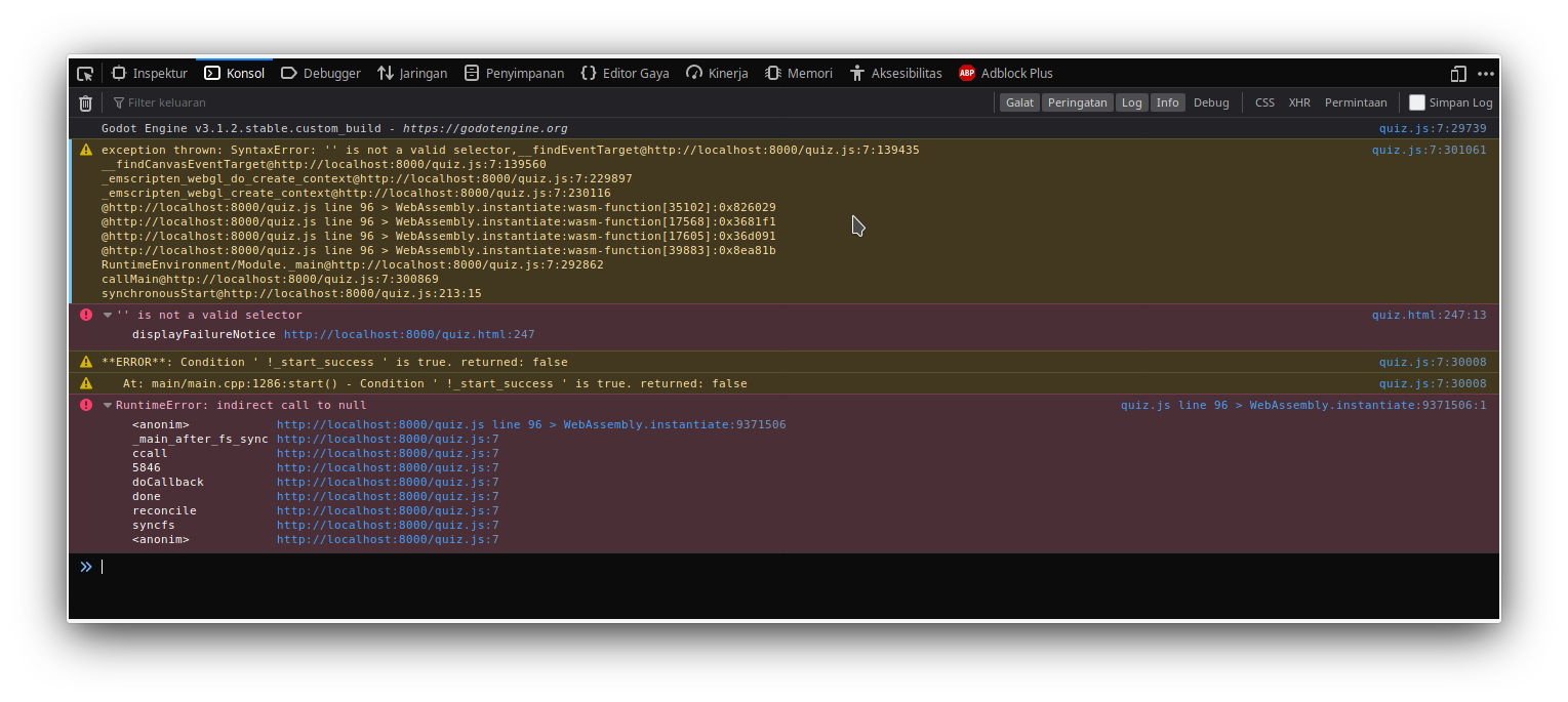 html5 export with custom template fail to load game · Issue #34903 · godotengine/godot · GitHub