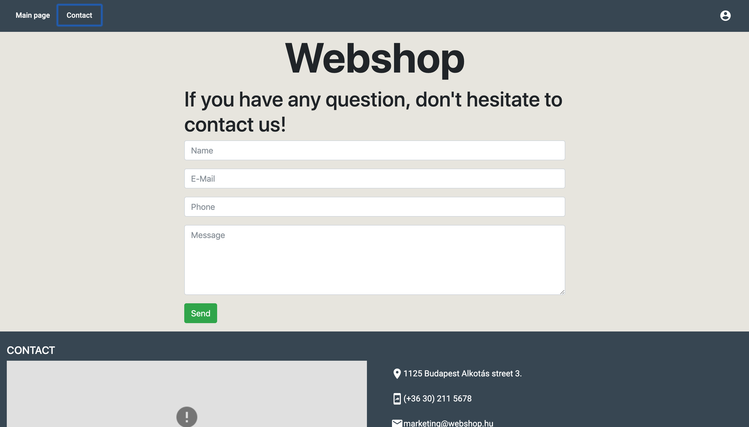 GitHub - ppolena/webshop: Webshop