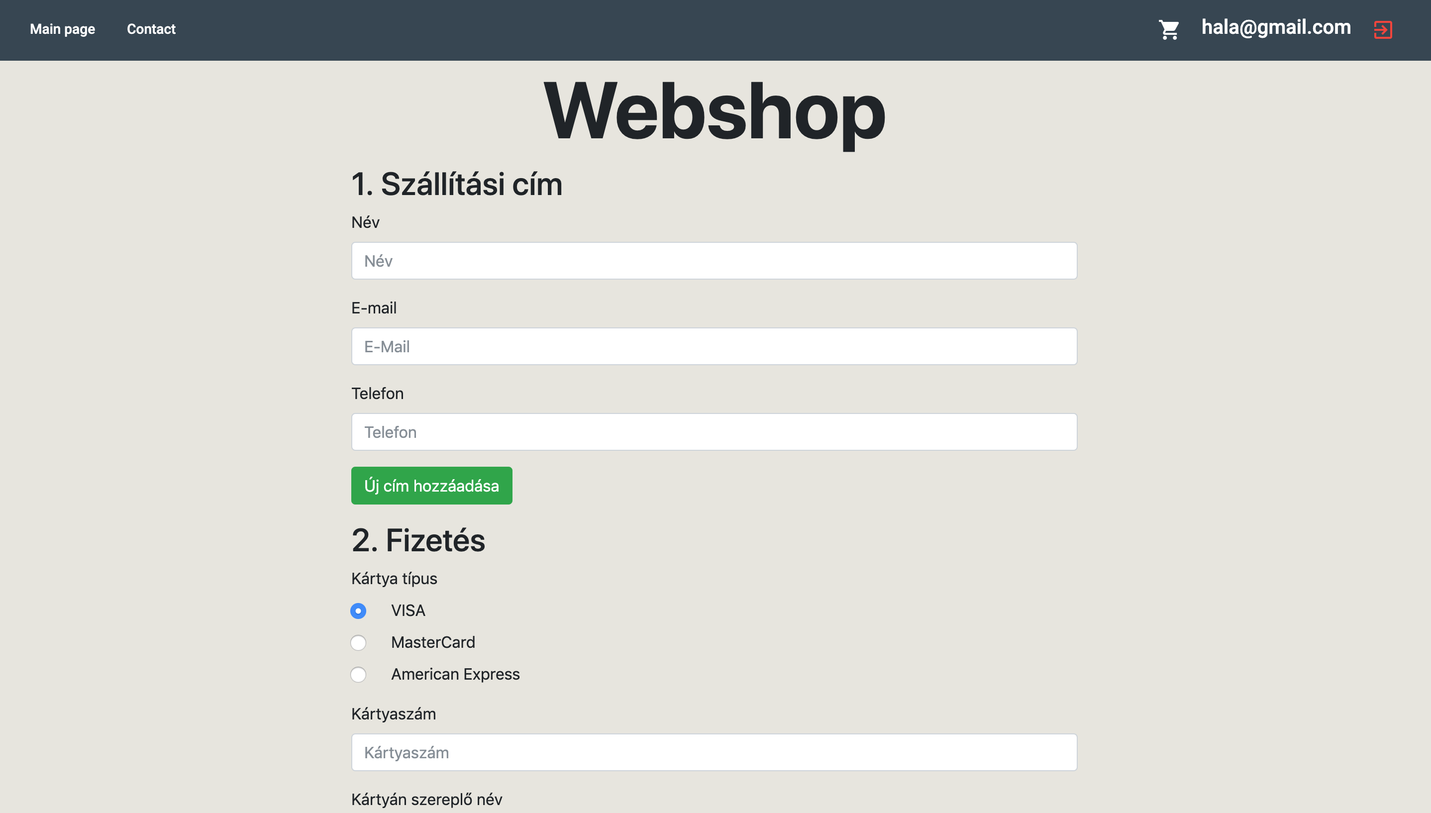 GitHub - ppolena/webshop: Webshop