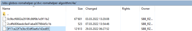 dvc status -c: reports files as new even though they exist in both .dvc/cache and the s3 remote ...