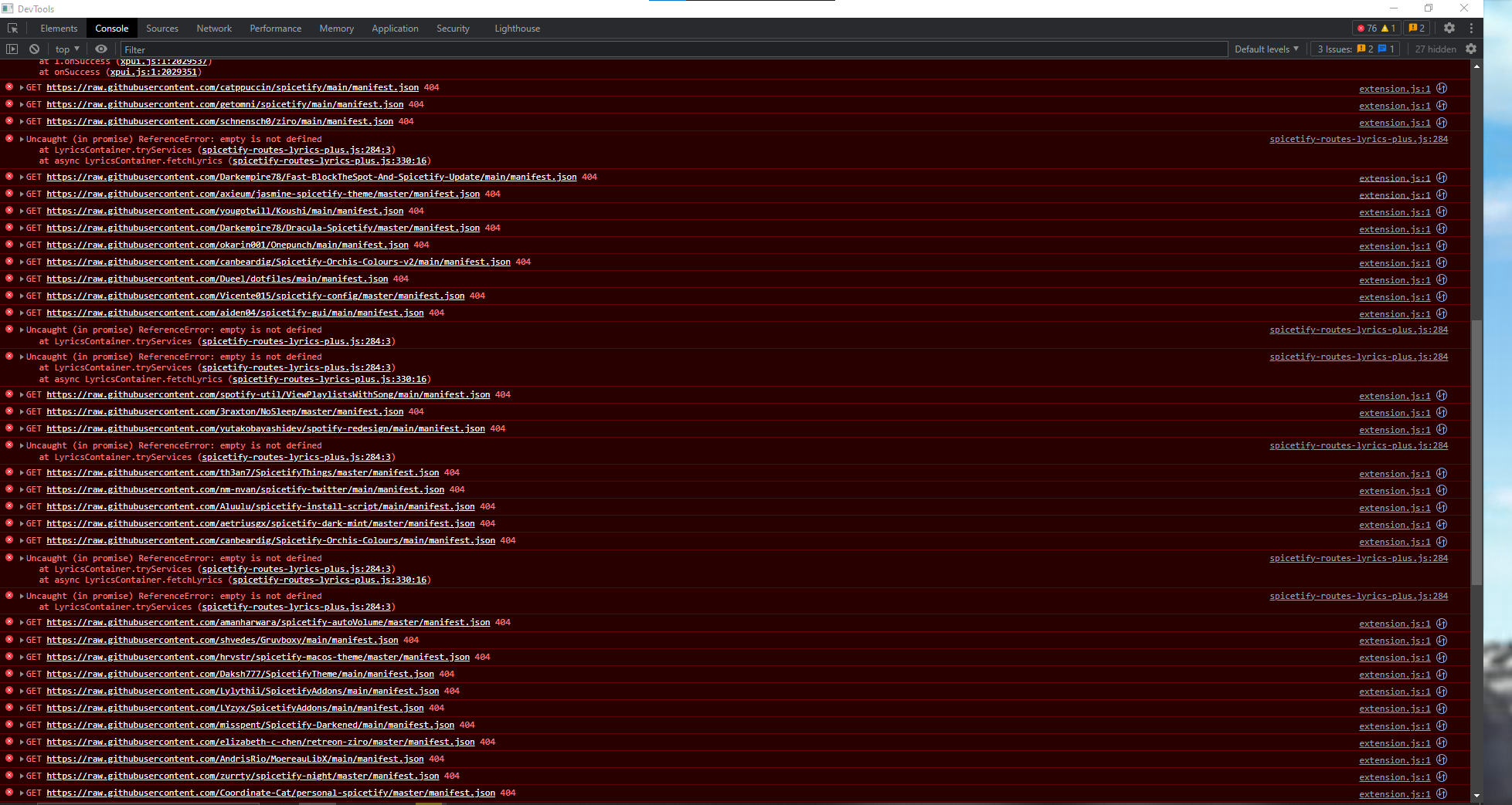 [Lyrics Plus] Lyrics not change when locking modes and changing songs · Issue #2318 · spicetify ...