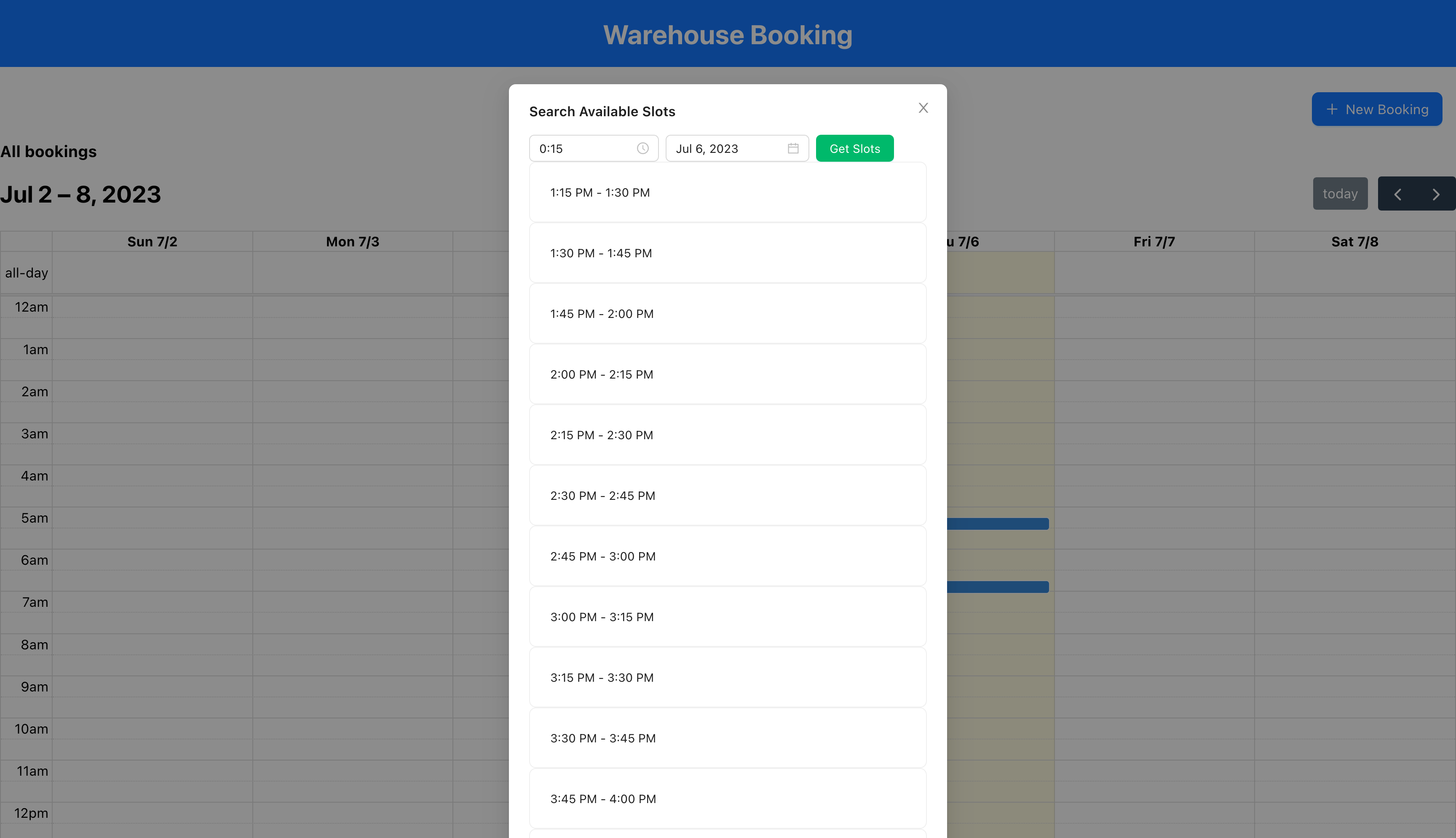 GitHub - briankabiro/warehouse-booking-app