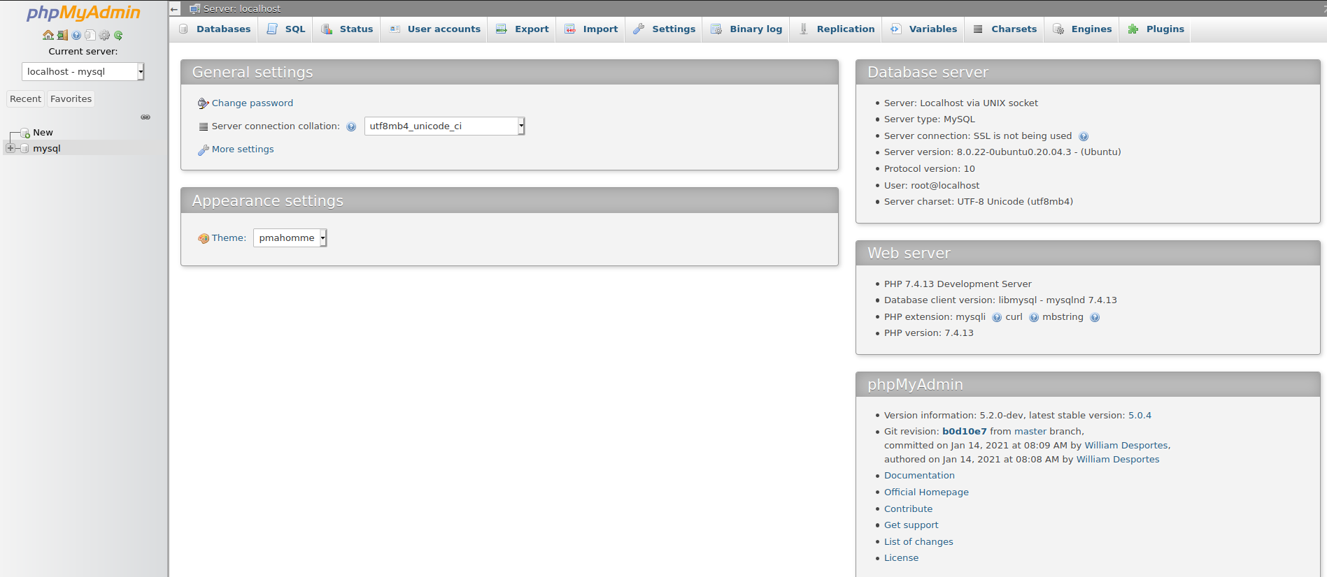 hide_db seems to not work · Issue #16506 · phpmyadmin/phpmyadmin · GitHub