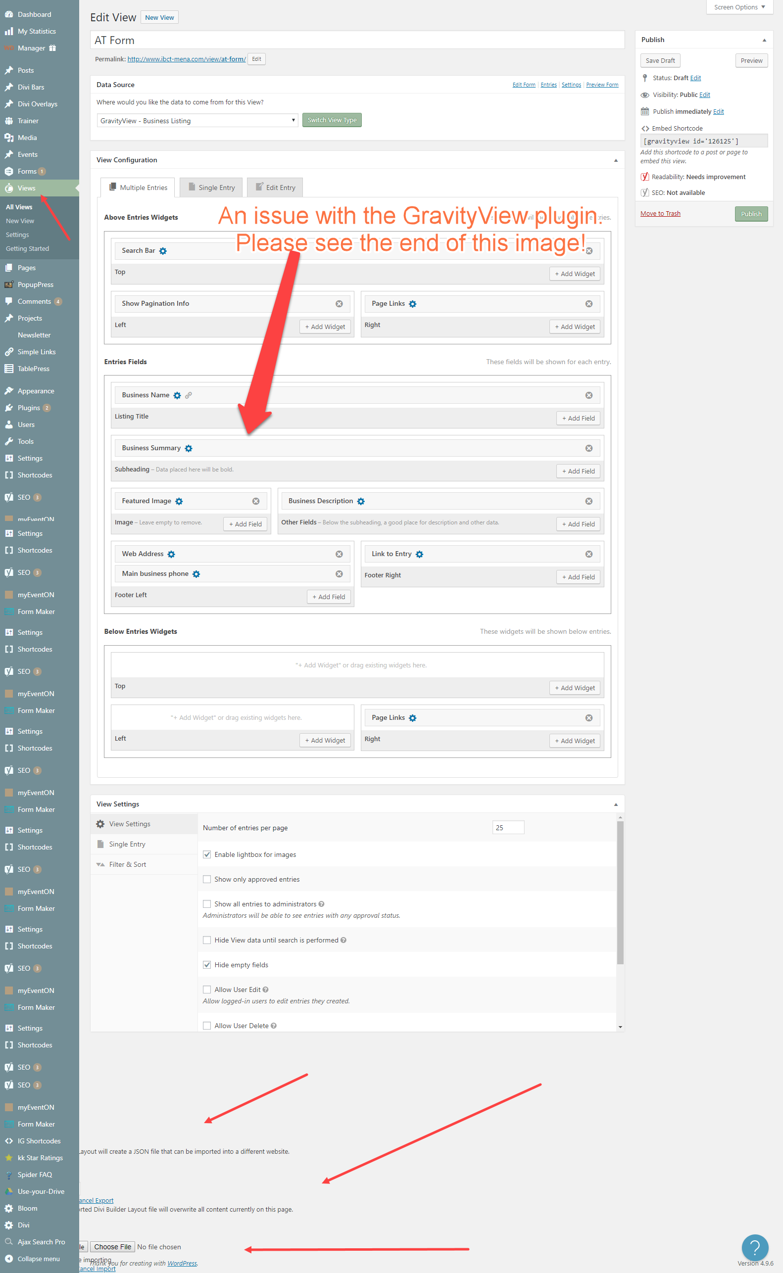 A Conflict With Divi Theme · Issue 1111 · Gravitykitgravityview · Github