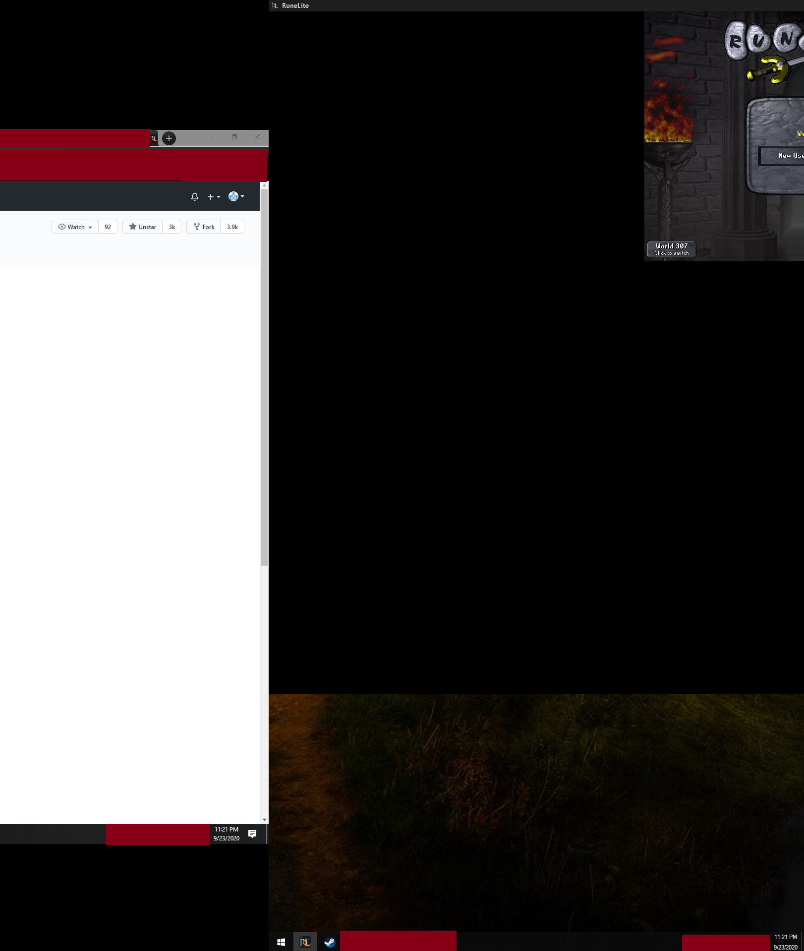 Bug Report: Vertical Monitor Full Screen · Issue #3279 · runelite/runelite · GitHub