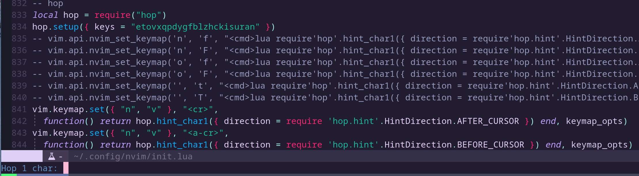 Use jump spot's first character as hint · Issue #145 · echasnovski/mini ... Use jump spot's first character as hint · Issue #145 · echasnovski/mini ...