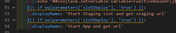 Template expressions cause syntax errors in YAML files · Issue #187 · microsoft/azure-pipelines ...
