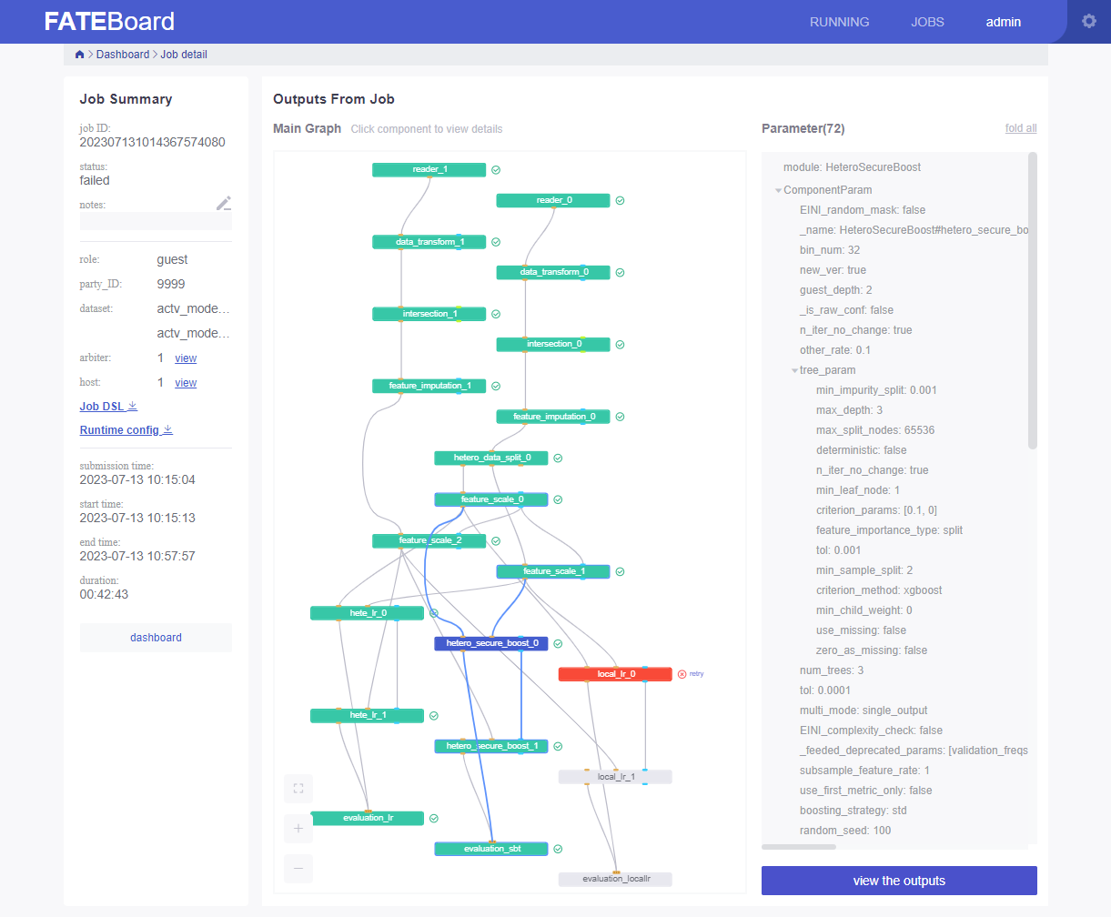 BaseLine model issue：num row of input(XXX) not equals to num row of output(0) · Issue #4976 ...