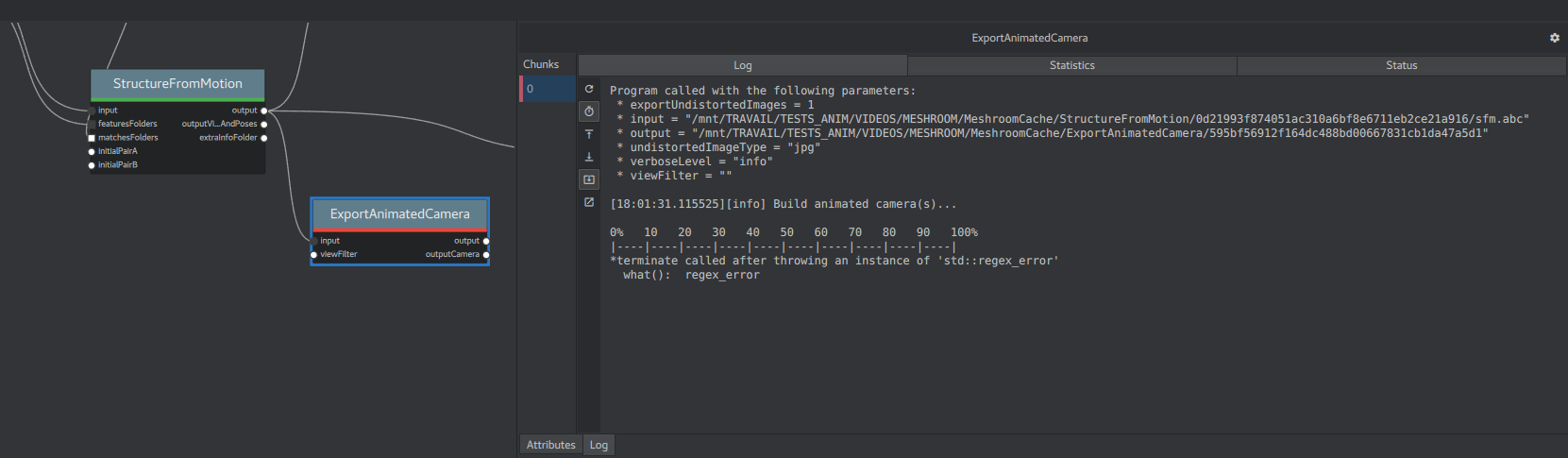 [bug] Export Animated Cam · Issue #615 · alicevision/Meshroom · GitHub