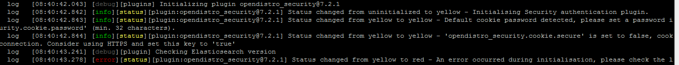 Failed to initialize the plugin with an external OpenId provider ...