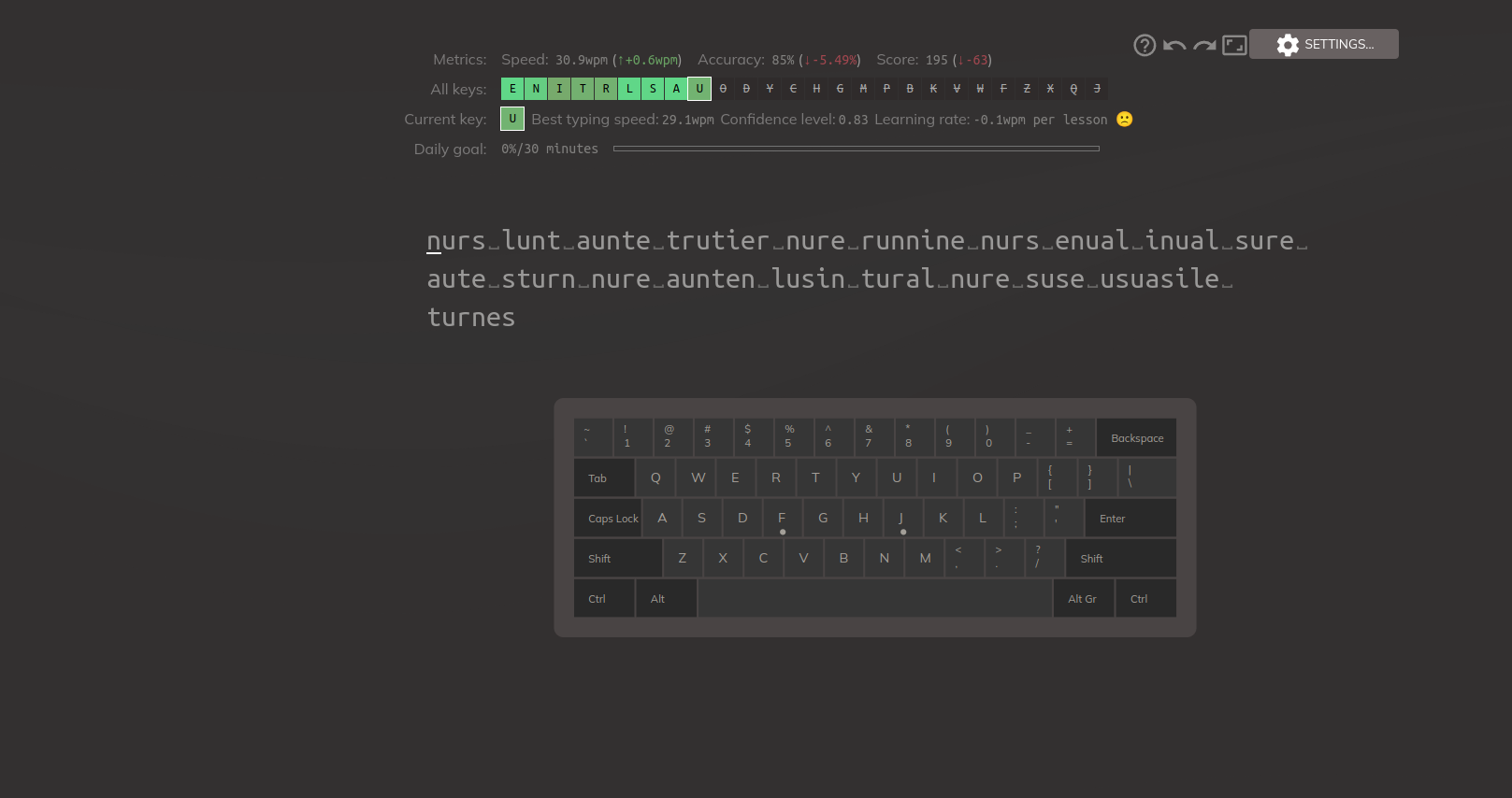 wasted space on premium accounts · Issue #45 · aradzie/keybr.com · GitHub