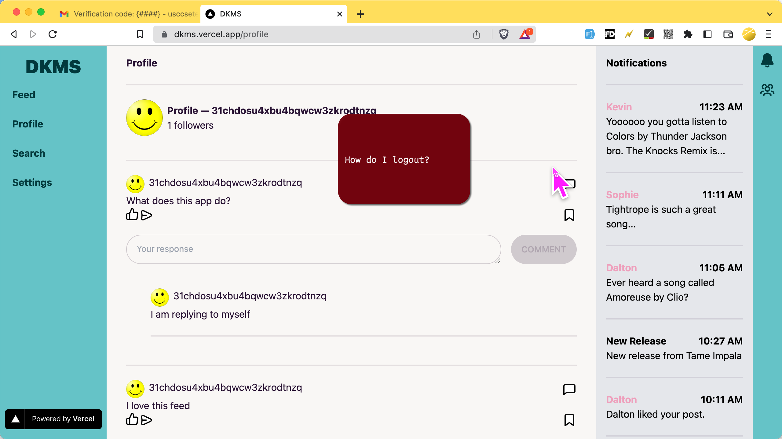 No Way To Logout · Issue 166 · Sccapstonedkms · Github