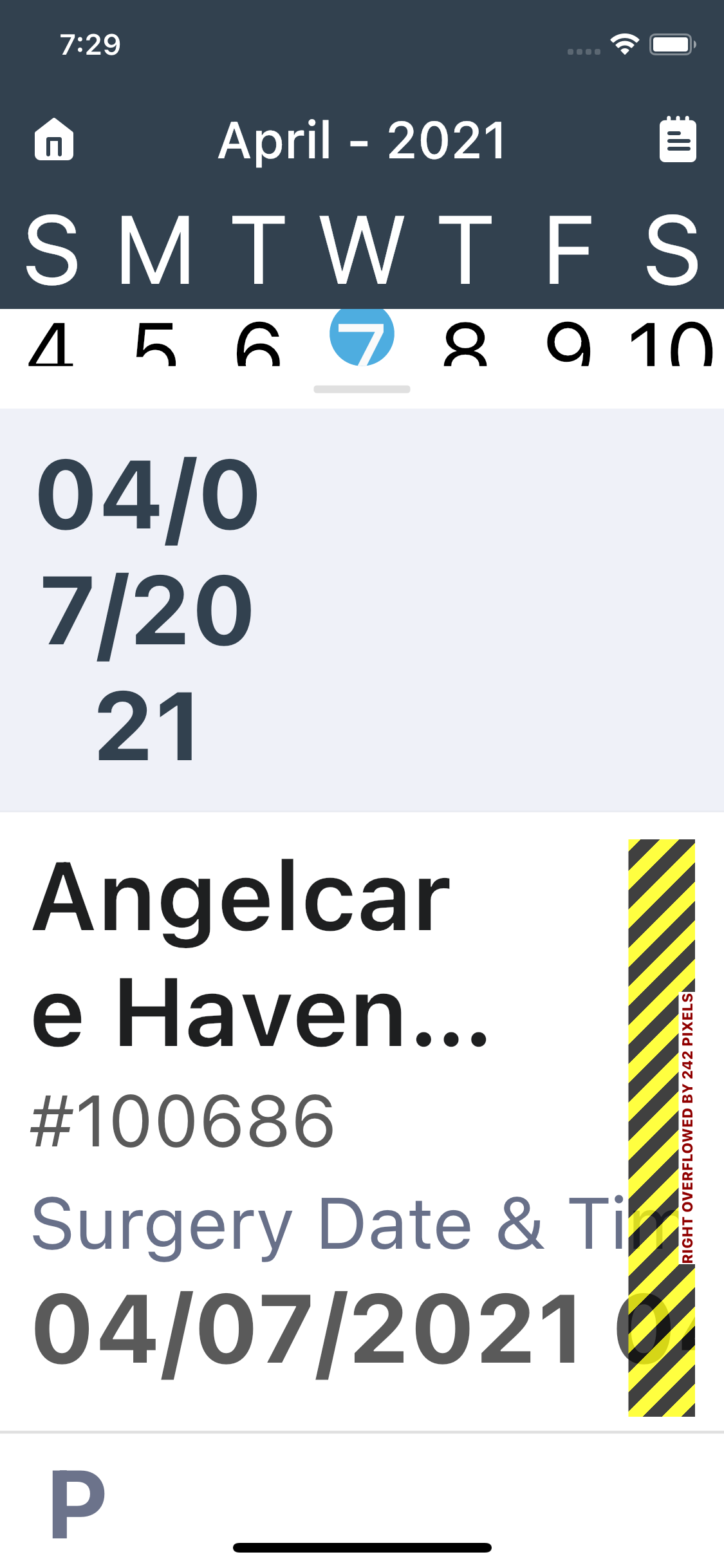 Application UI is completely distorted when Mobile Phone Display Text Size is enlarged - Not ...