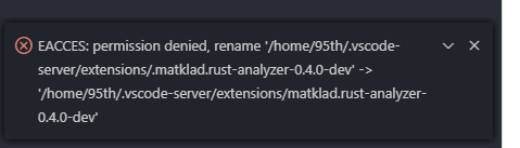 Plugin Installation failing · Issue #4187 · rust-lang/rust-analyzer · GitHub