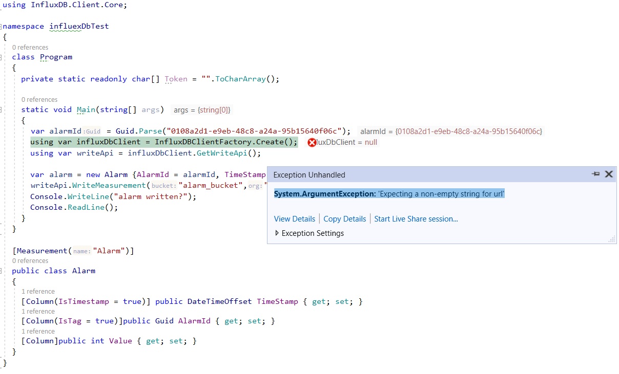 Public Methods But Can Not Be Used · Issue 142 · Influxdata Influxdb Client Csharp · Github