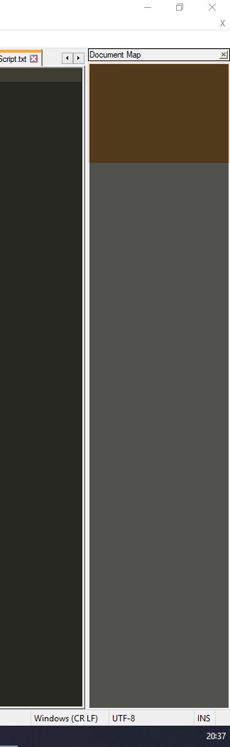 Document Map still visible when switching desktops in Windows 10 · Issue #4740 · notepad-plus ...