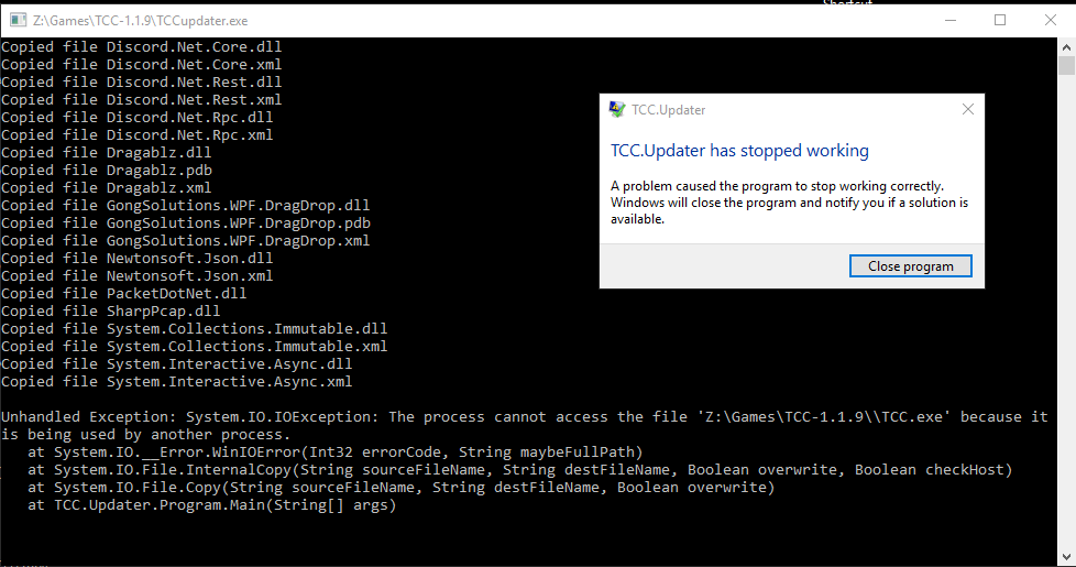 TODO: Check for TCC running status before starting update · Issue #178 ...