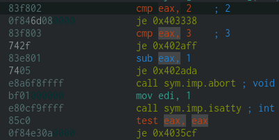 Text highlighting in "Graph" mode · Issue #558 · rizinorg/cutter · GitHub