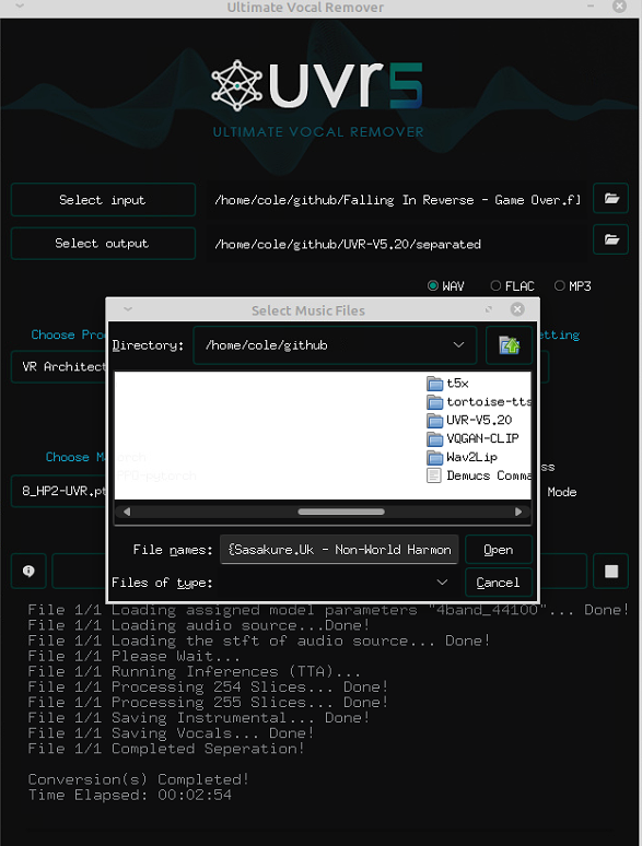 white text on white background in GUI on Linux · Issue #177 · Anjok07/ultimatevocalremovergui ...