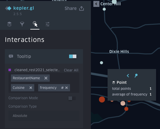 Bug Clusters Tooltip Does Not Show User Defined Tooltip Variables · Issue 1987 · Keplergl