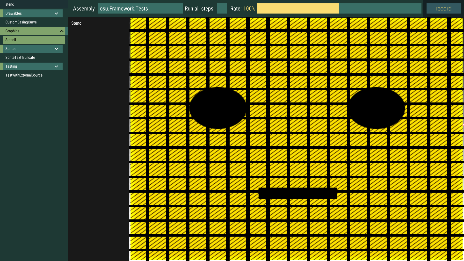 Stencil isn't working on Veldrid renderers · Issue #5858 · ppy/osu-framework · GitHub