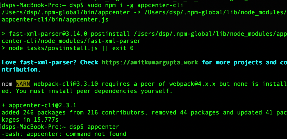cli is broken on node version 10.x.x · Issue #710 · microsoft/appcenter-cli · GitHub