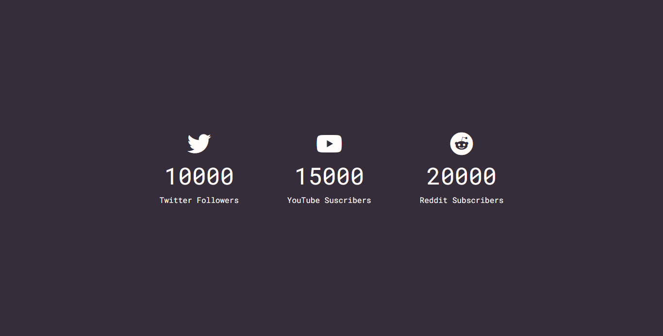 GitHub - TheRealRajan/Incrementing-Social-Media-Counters: A visual representation of the number ...
