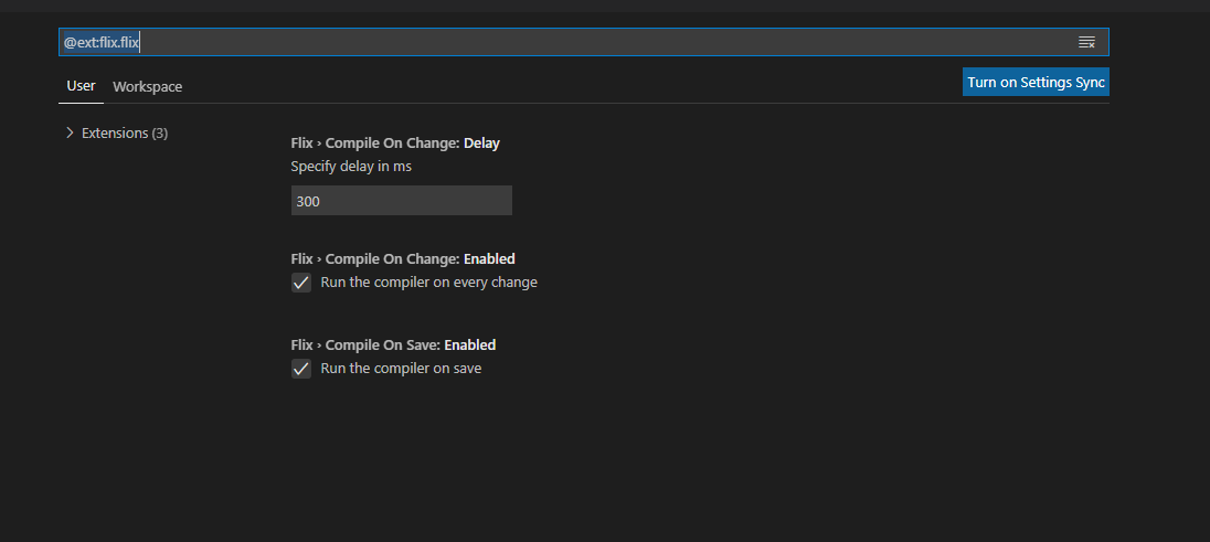 Add extension option to supply additional parameters · Issue #108 · flix/vscode-flix · GitHub