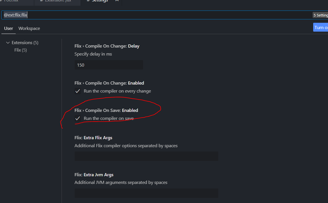 Add an option that toggles `--explain` · Issue #152 · flix/vscode-flix · GitHub