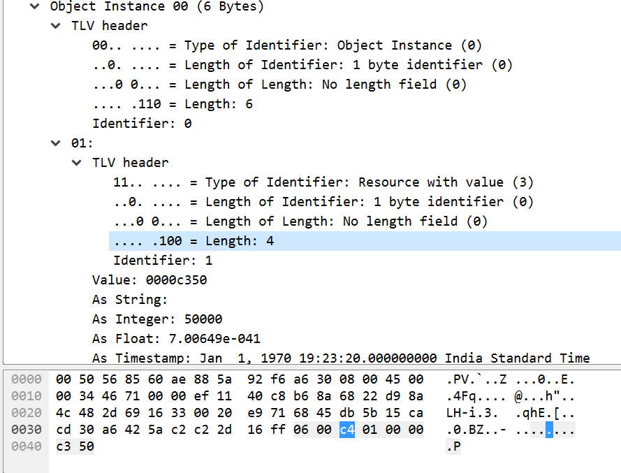 CodecException during read request with Id conflict between path and resource TLV. · Issue #460 ...