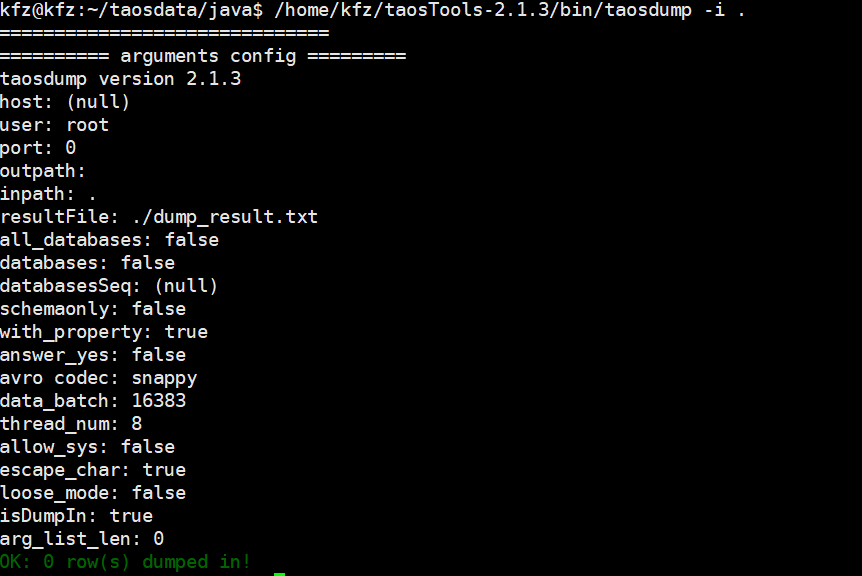 使用taosdump 导出数据，表结构tags中有两个单引号 · Issue 20517 · Taosdatatdengine · Github 0070