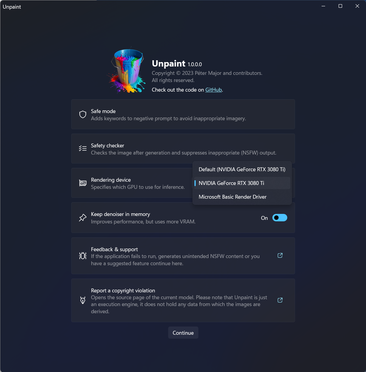[Bug] Nvidia device being ignored (but works forcibly) · Issue #16 · axodox/unpaint · GitHub
