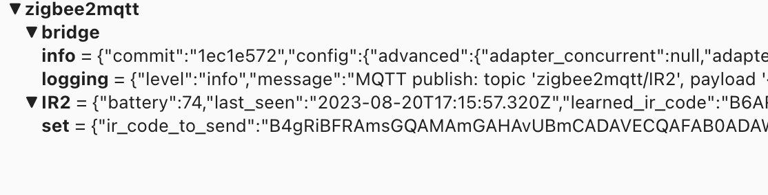Moes UFO-R11 payload {"ir_code_to_send": " " } seems doesn't work · Issue #18674 · Koenkk ...