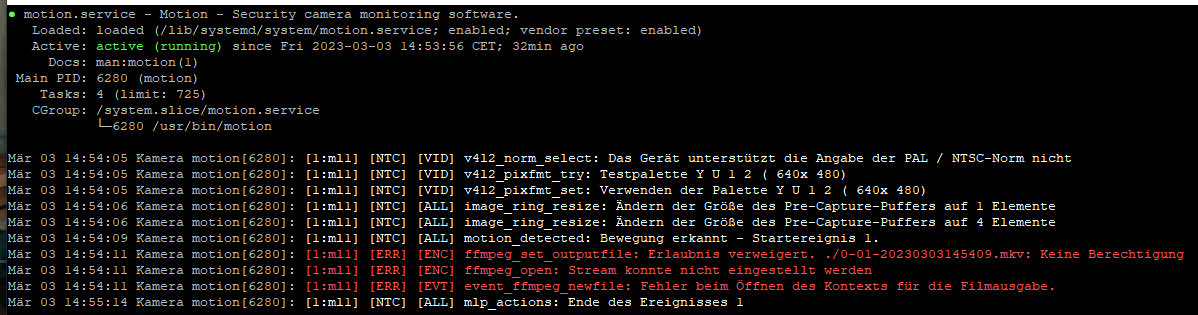 Can not start Motioneye after reboot. · Issue #2709 · motioneye-project/motioneye · GitHub