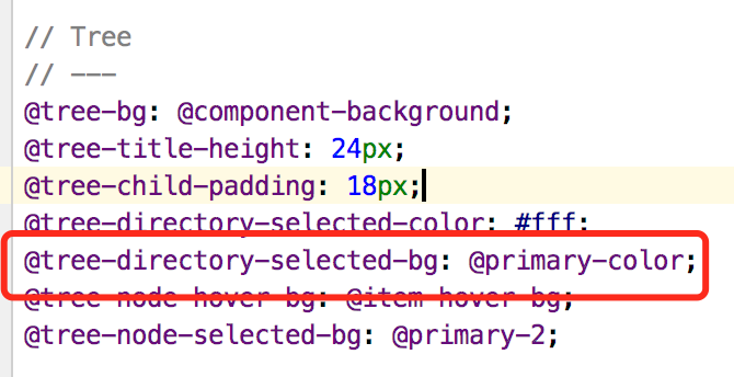 @tree-directory-selected-bg 无效 · Issue #24458 · ant-design/ant-design ...