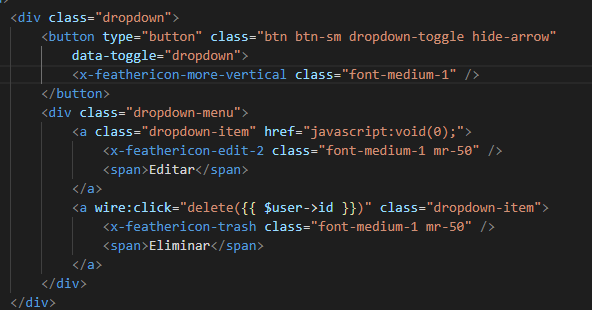 Livewire with Feather Icons · Issue #1083 · livewire/livewire · GitHub