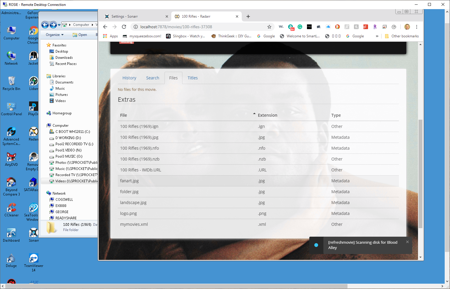 Radarr marking .avi files as missing · Issue #3794 · Radarr/Radarr · GitHub