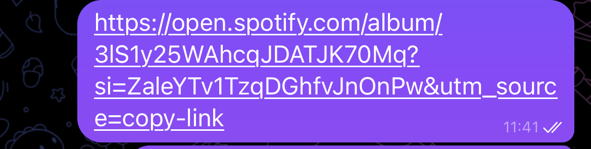 Spotify links shared in Telegram do not always show their OG metadata · Issue #875 ...