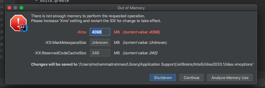 Intellij Out Of Memory · Issue #2775 · GoogleCloudPlatform/cloud-code ...