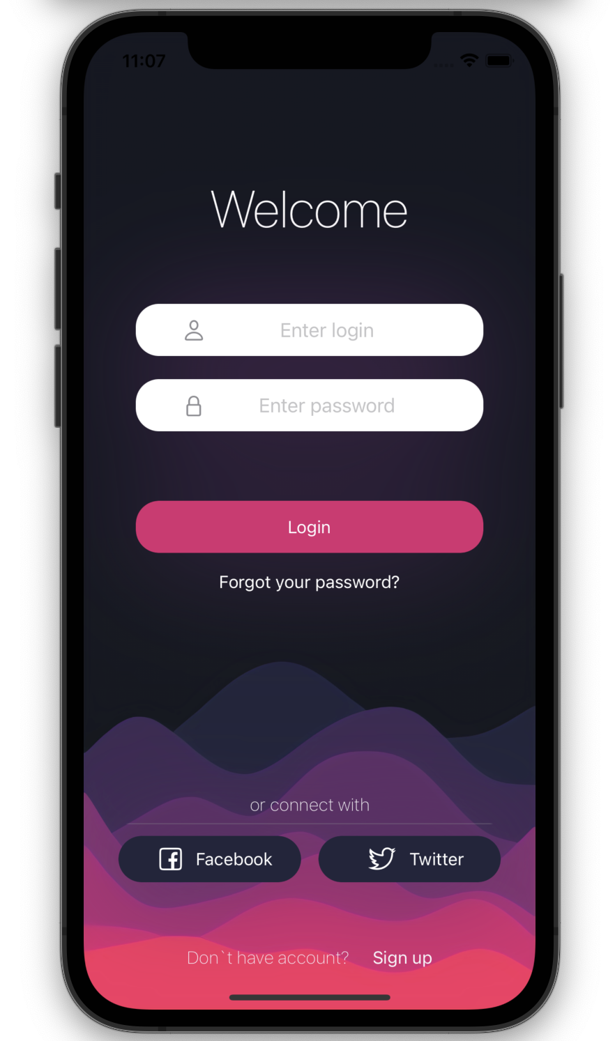 GitHub - DrDoker/Login-Screen: This is my first UIKit project. This is ...