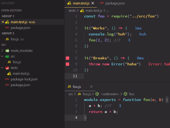 Coverage Markers broken after VS Code update · Issue #2366 · wallabyjs/public · GitHub