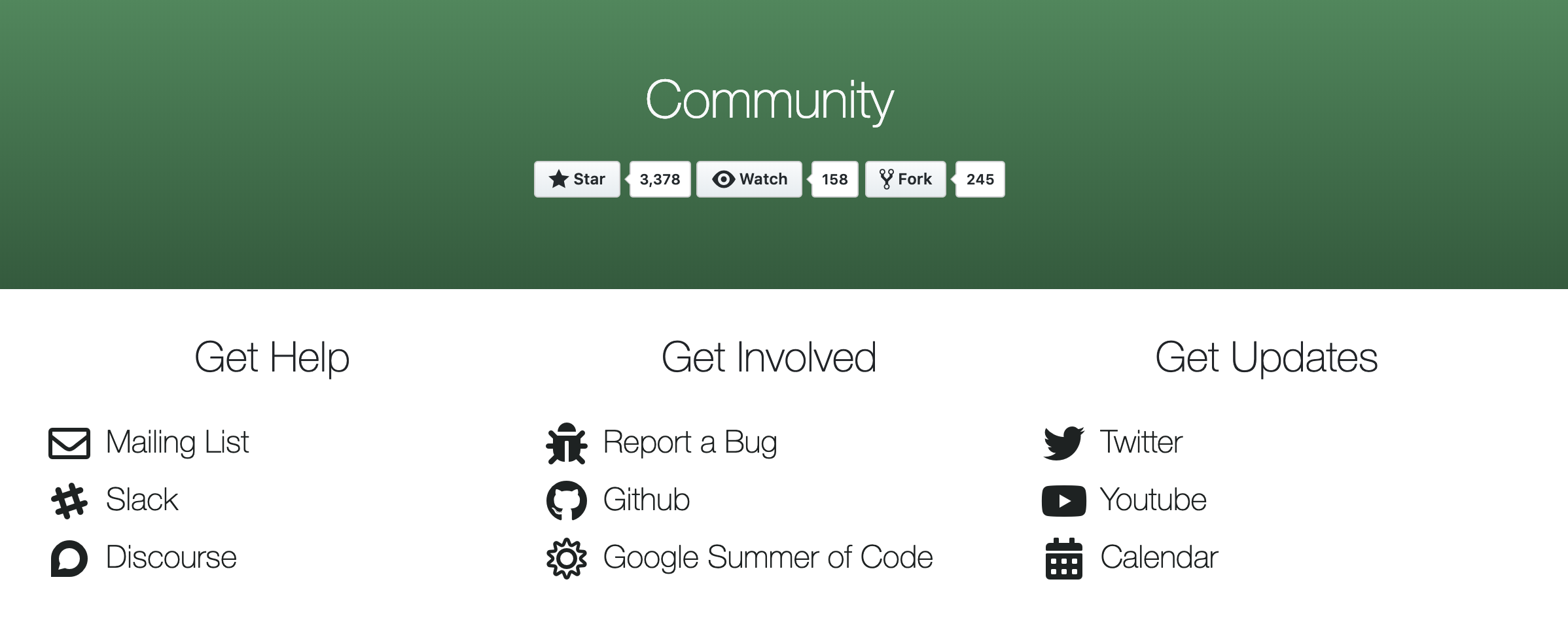 "community" navbar section · Issue #2327 · linkerd/linkerd2 · GitHub