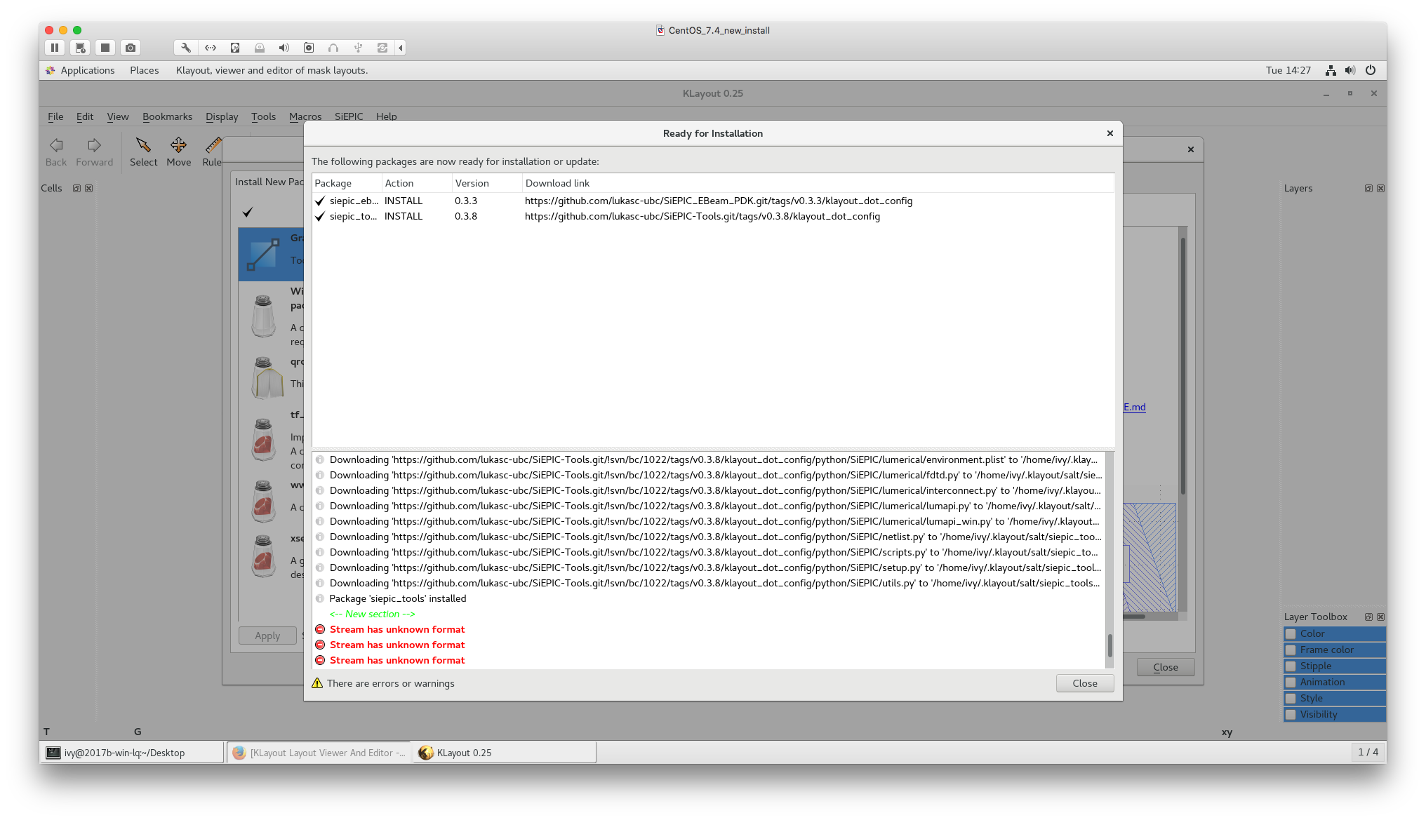 KLayout integration doesn't fully work for KLayout version 0.25 · Issue #174 · SiEPIC/SiEPIC ...