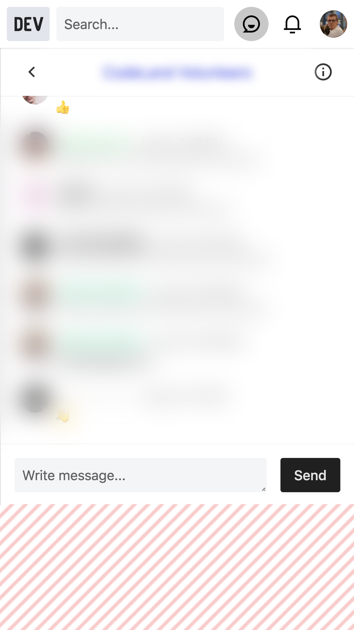 Chat doesn't extend to its frame on Firefox iOS · Issue #4024 · forem/forem · GitHub