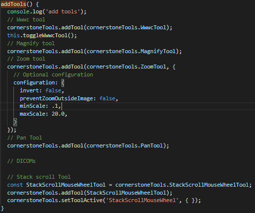 Warning when adding Magnify, Zoom, or Pan tool globally · Issue #1200 · cornerstonejs ...