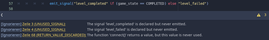 Unused signal warning when using ternary if-expression in emit_signal ...