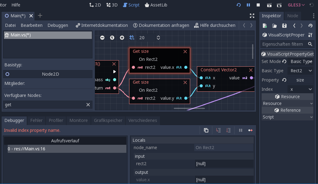 Port VisualScript demos to 3.1 · Issue #308 · godotengine/godot-demo-projects · GitHub