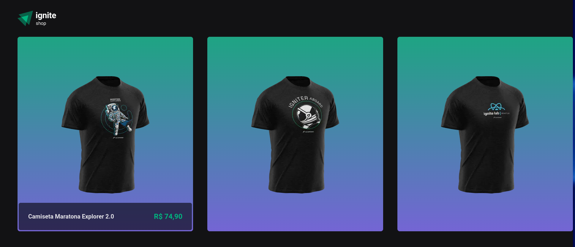 GitHub - marcosfa1/ignite-shop: e-commerce website project using Typescript, ReactJS, Next.js ...